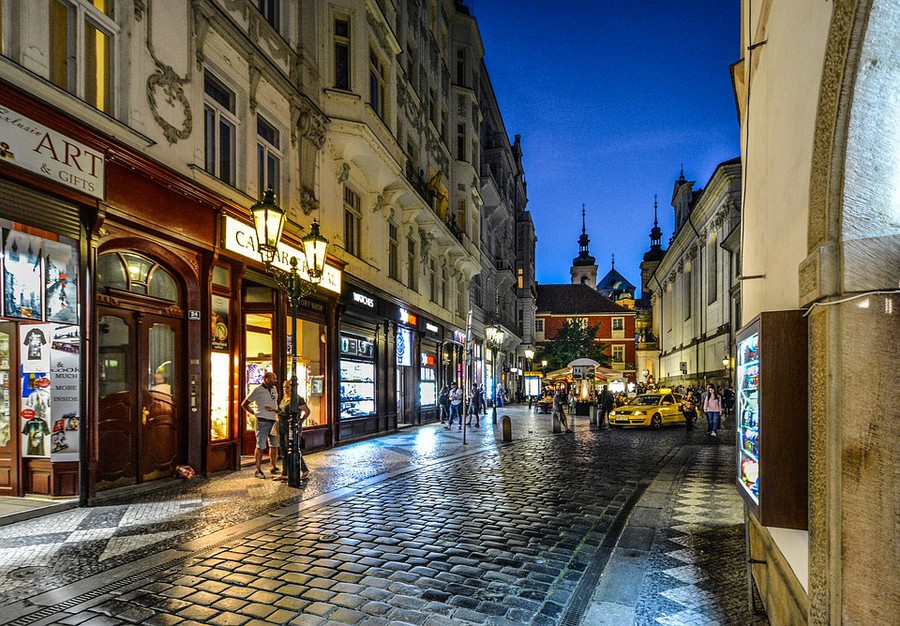 Walk Through the Streets of Prague in March - Prague Blog